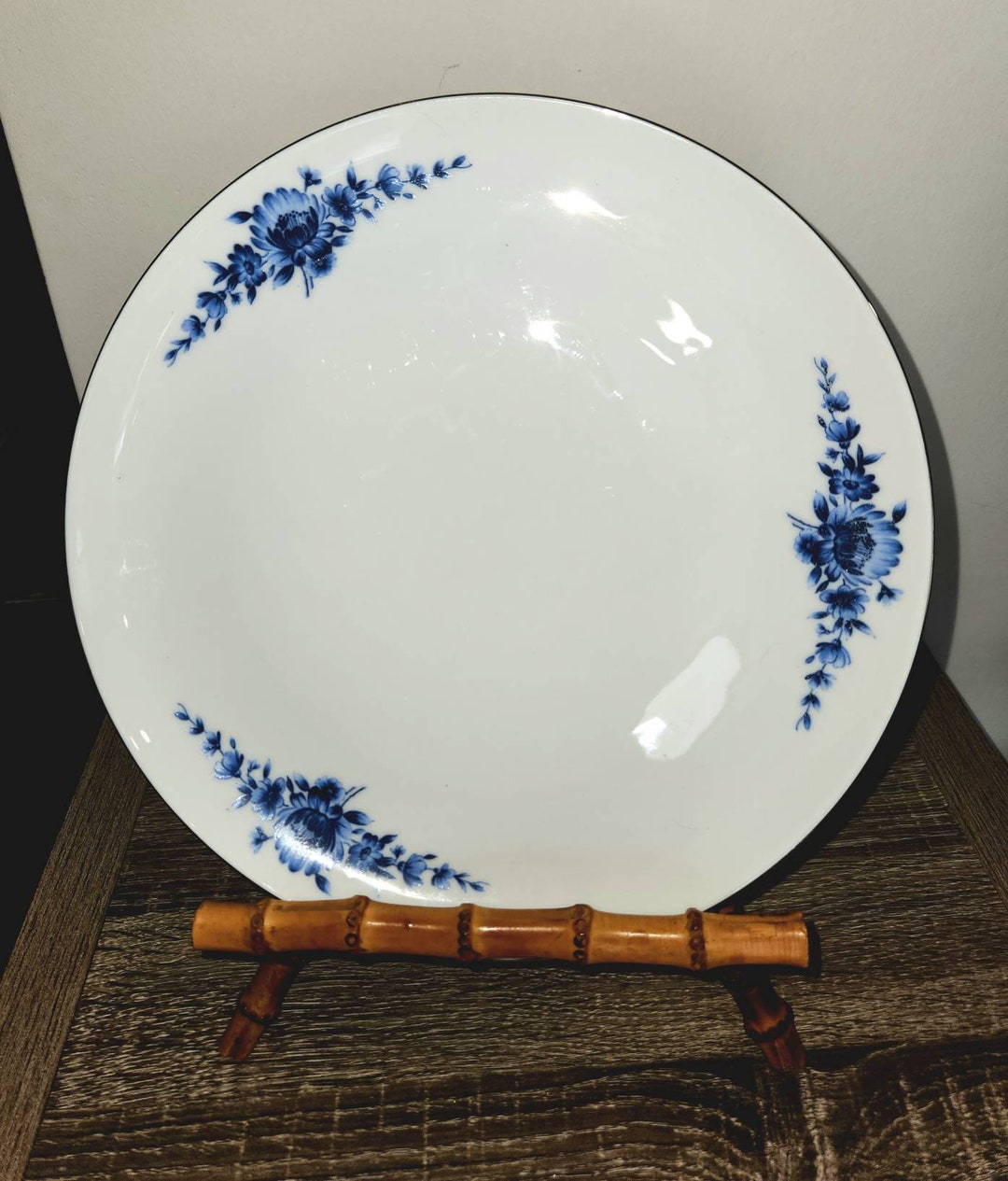 Eschenbach Danish Blue Plate - Etsy