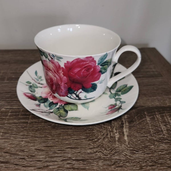 English Rose Coffee Cups - Etsy