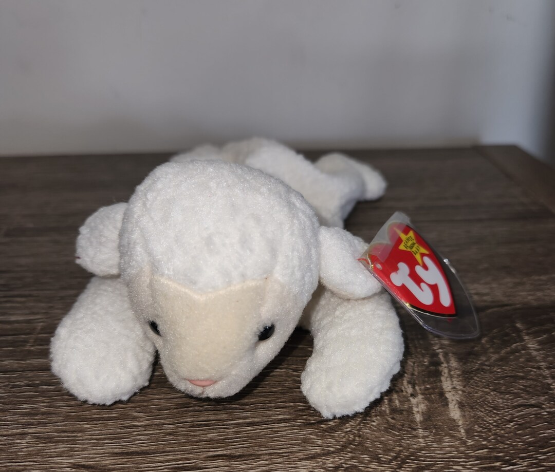Ty Beanie Baby "fleece" the Lamb 1996 - Etsy