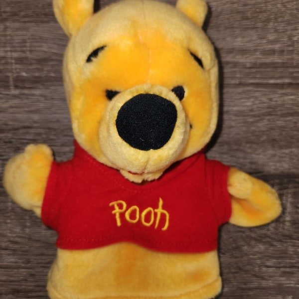 Winnie the Pooh Hand Puppet - Etsy