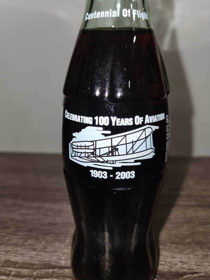 Coca-cola Bottle Centennial of Flight celebrating 100 - Etsy