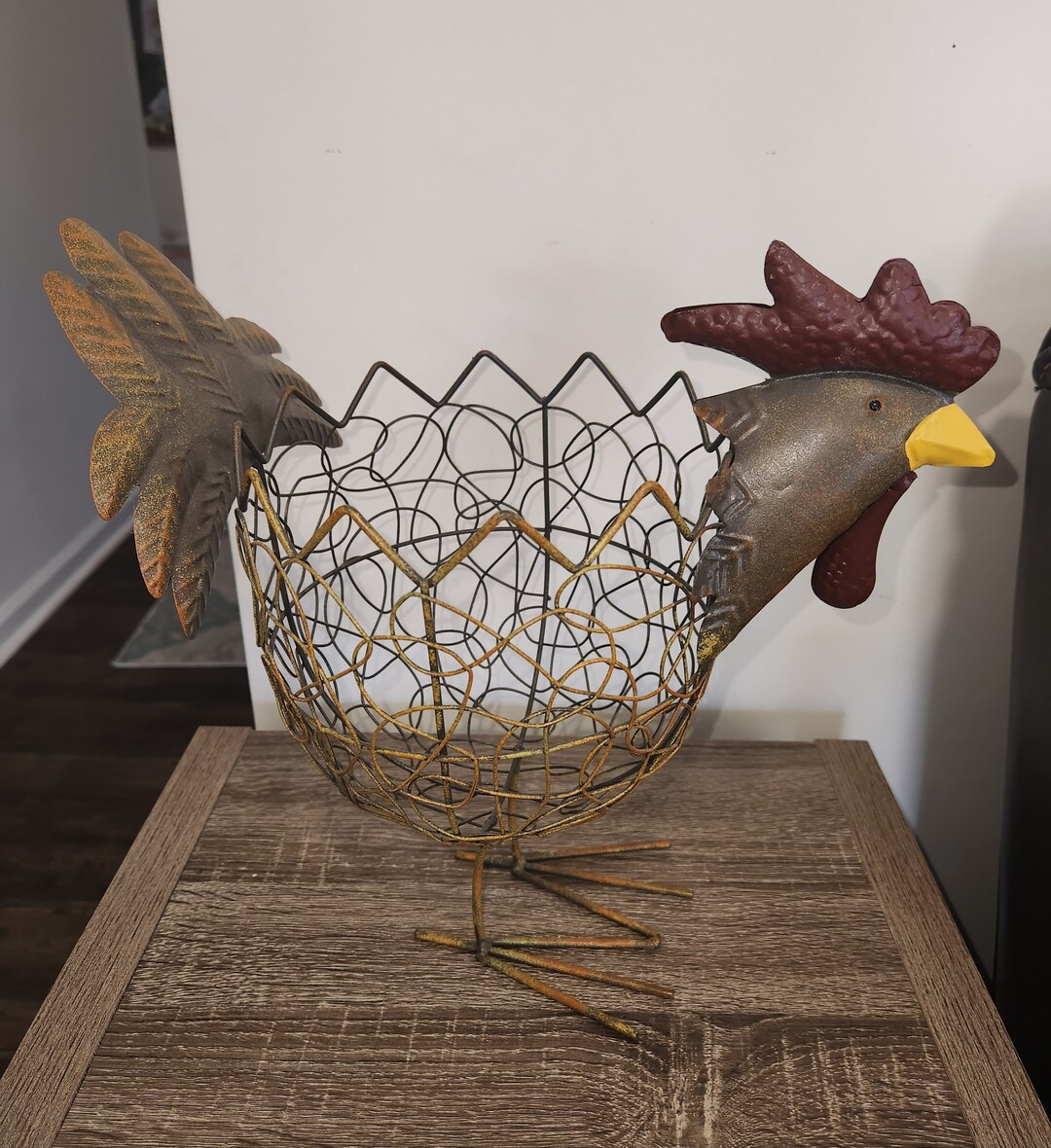 Adorable Metal Wire Standing Rooster/chicken - Etsy