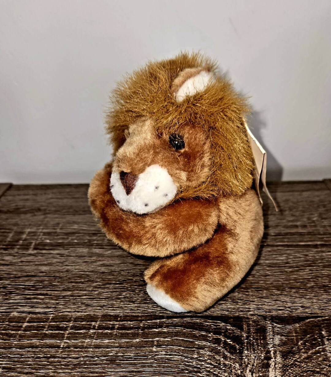 Tag Alongs by Pbc International Plush Lion 1990's - Etsy