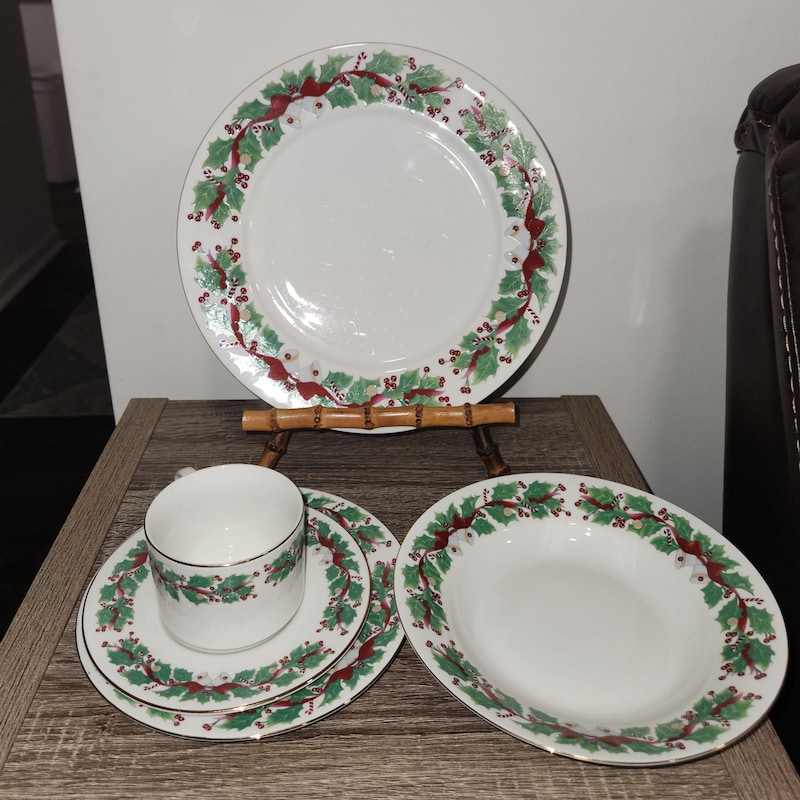 Christmas Dinnerware - Etsy