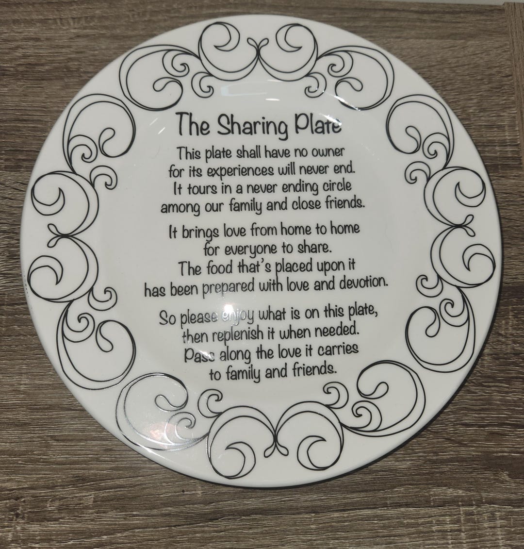 Vintage the Sharing Plate Home Essentials 10.5 in Serving Dish Gift ...