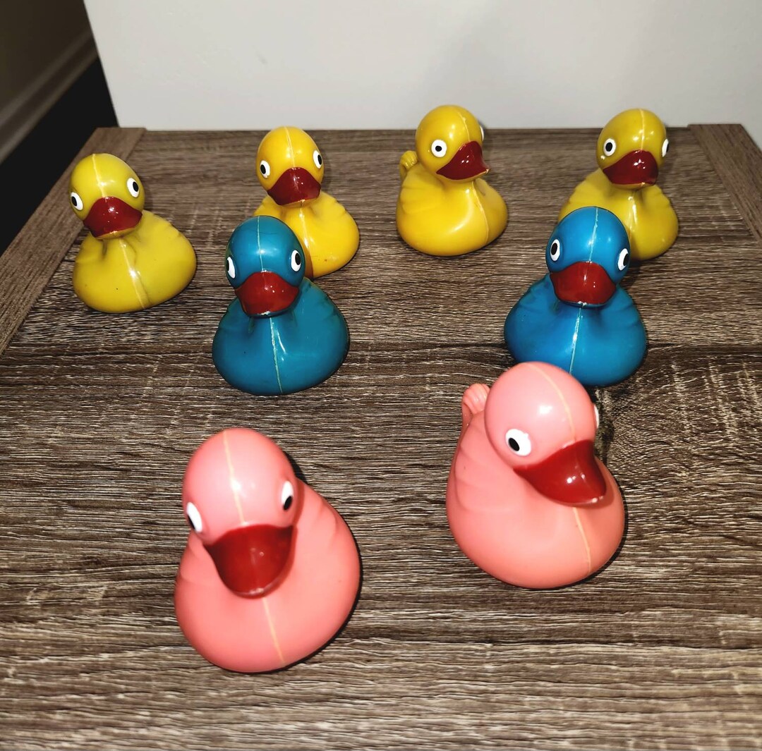 1970s Hard Plastic Duck Baby Rattle. You Pick Which One - Etsy