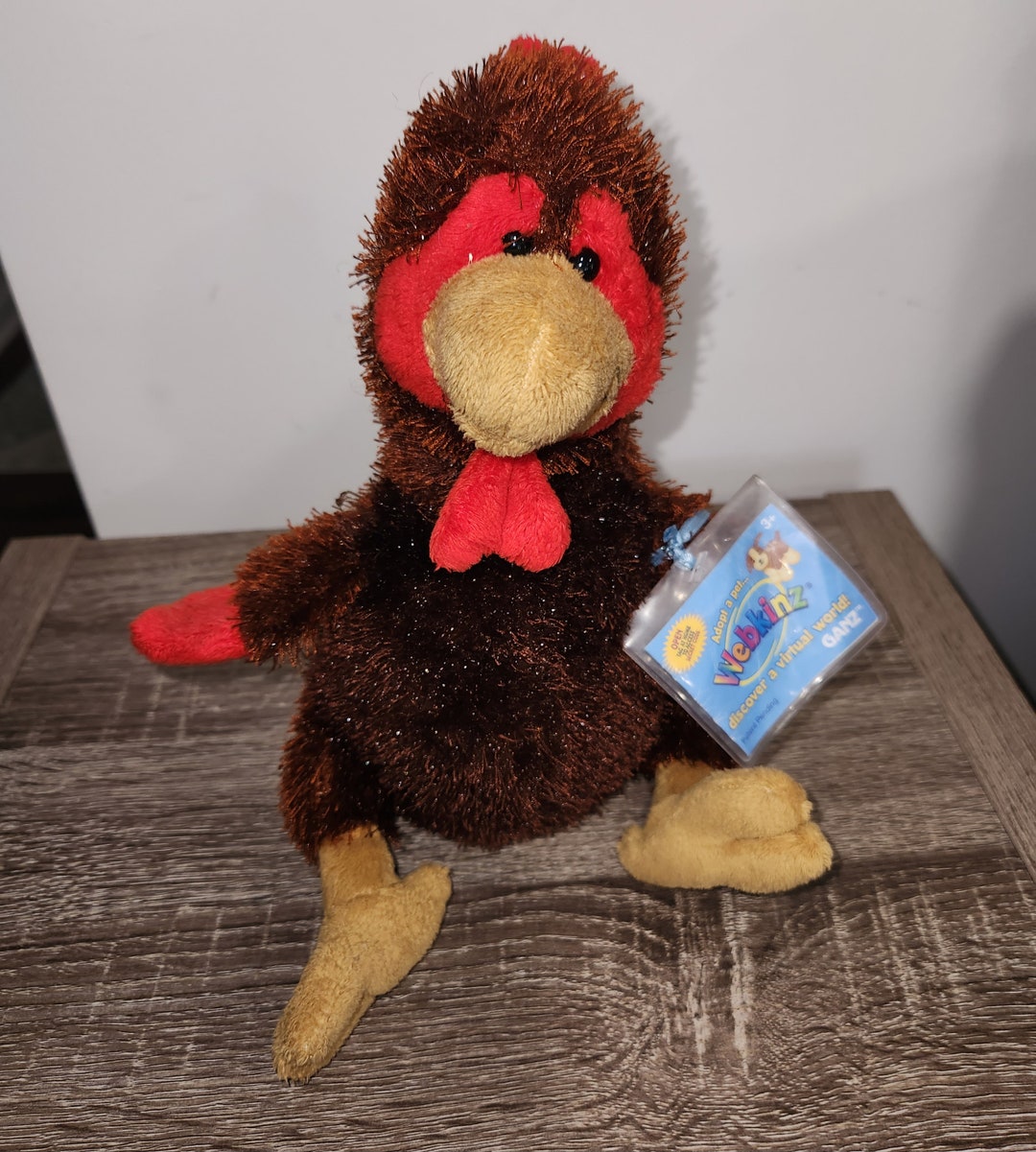 Webkinz Pet Rooster Plush With Code - Etsy