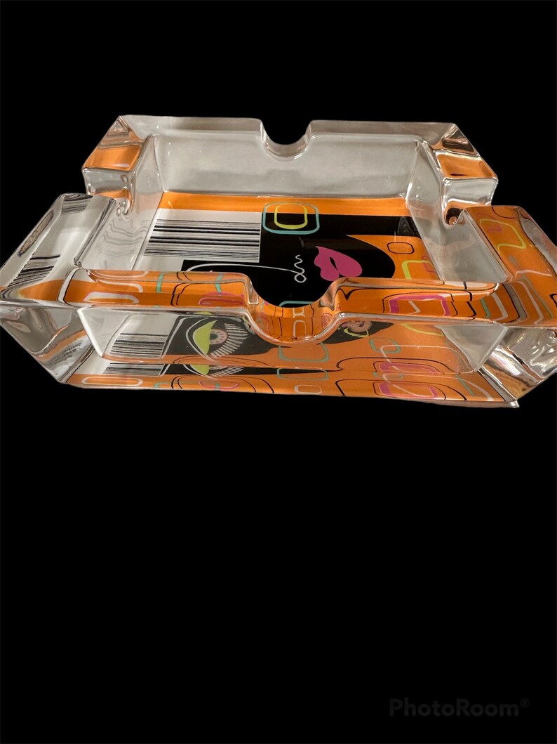 Ritzenhoff michael Shalev Crystal Ashtray - Etsy