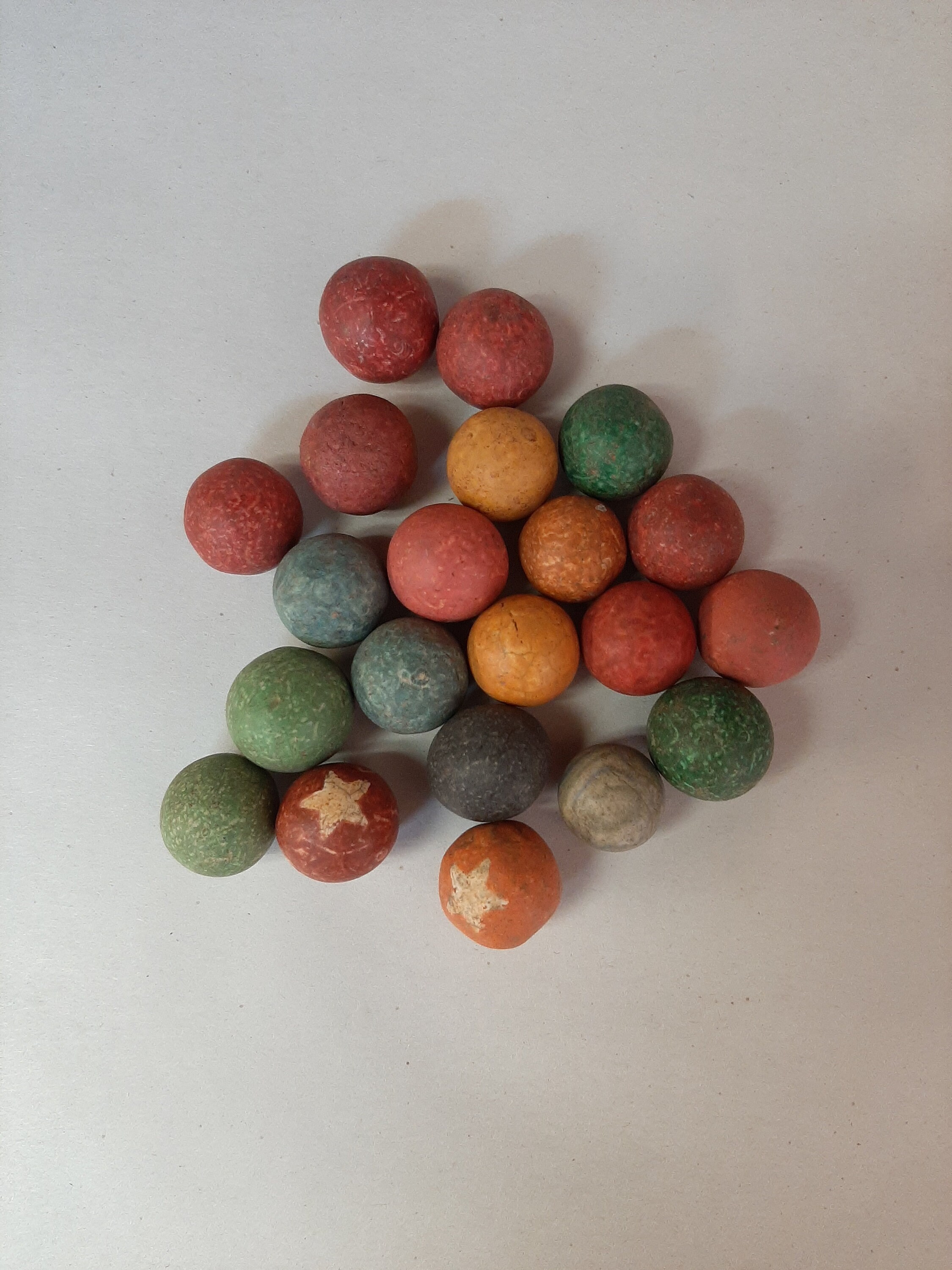 Civil War Era Handmade Clay Marbles - Etsy