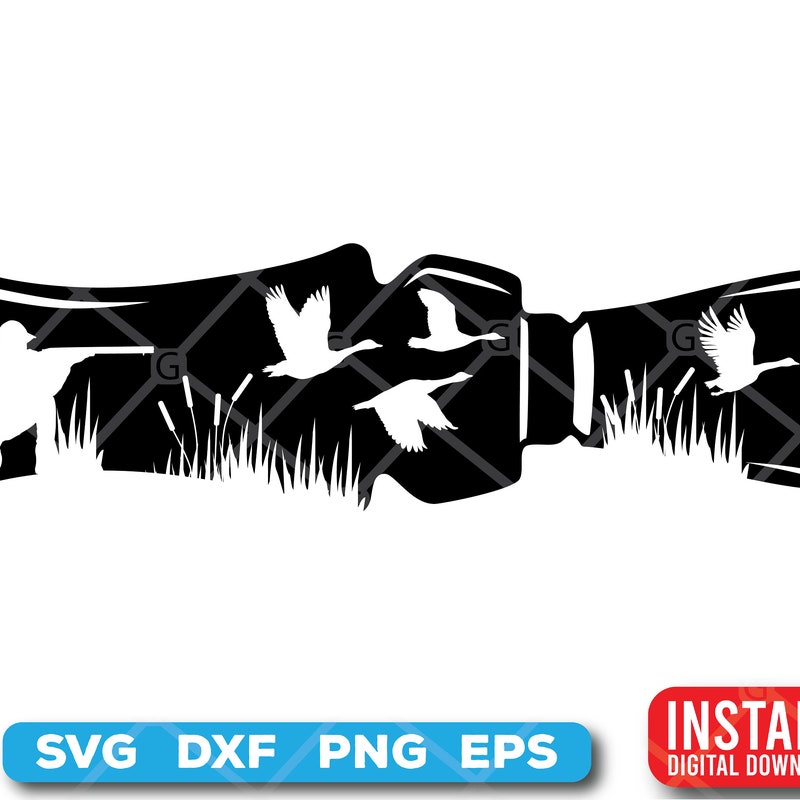 Geese Hunting Svg - Etsy