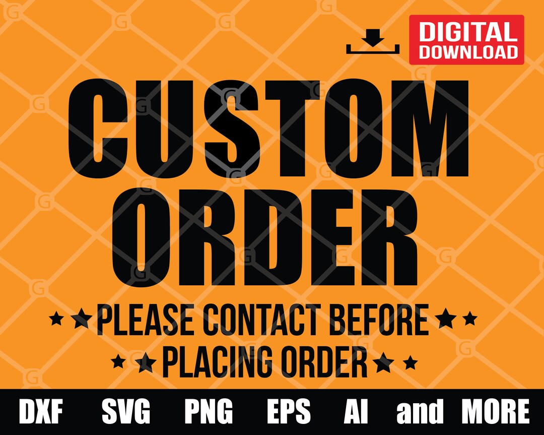 Custom Design Request SVG We Will Design All Customer Request - Etsy