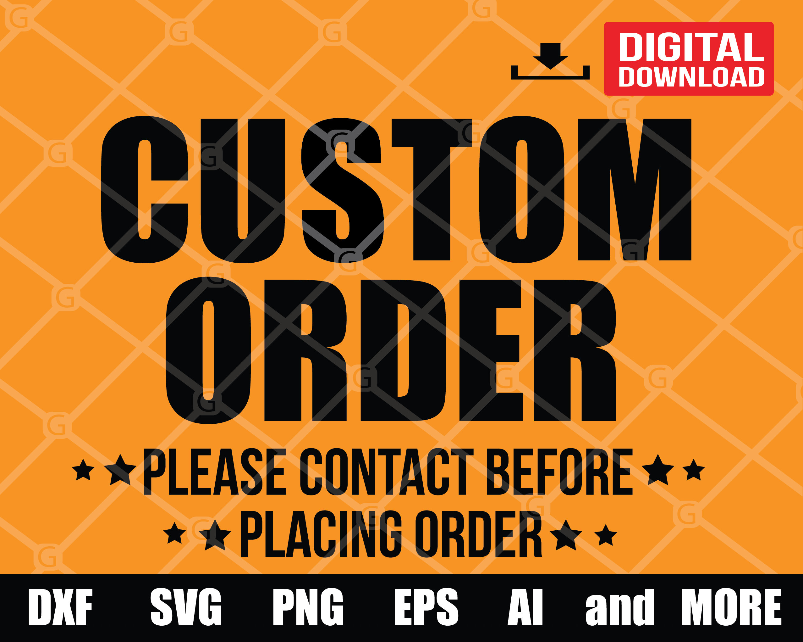 Custom Design Request SVG We Will Design All Customer Request - Etsy