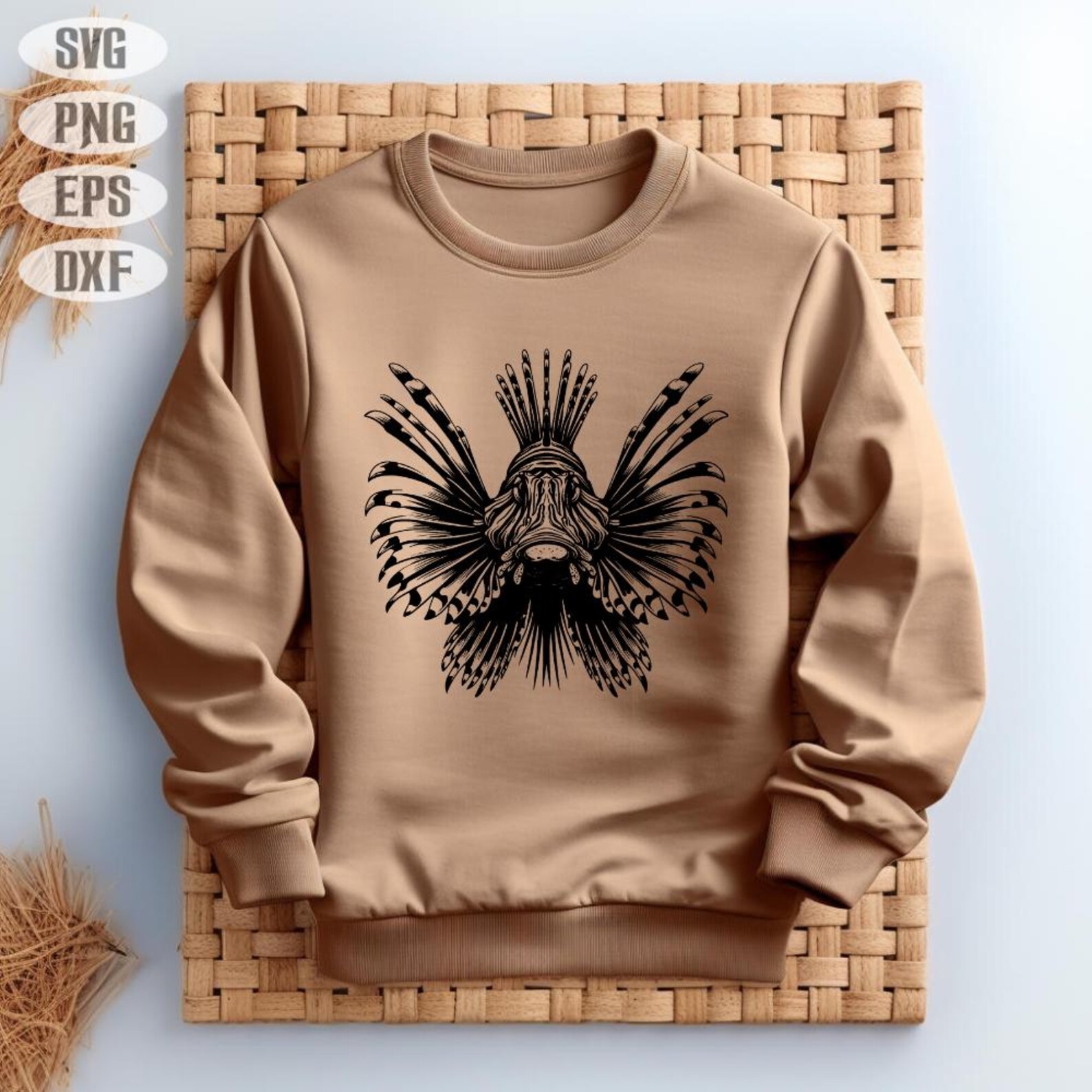 160 Lionfish SVG Bundle | Ocean Fish Cut Files for Cricut & Laser ...