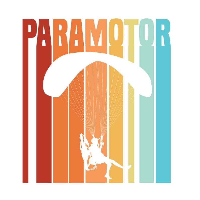 Paramotor Svg Paramotor Png Retro Vintage Paramotoring - Etsy