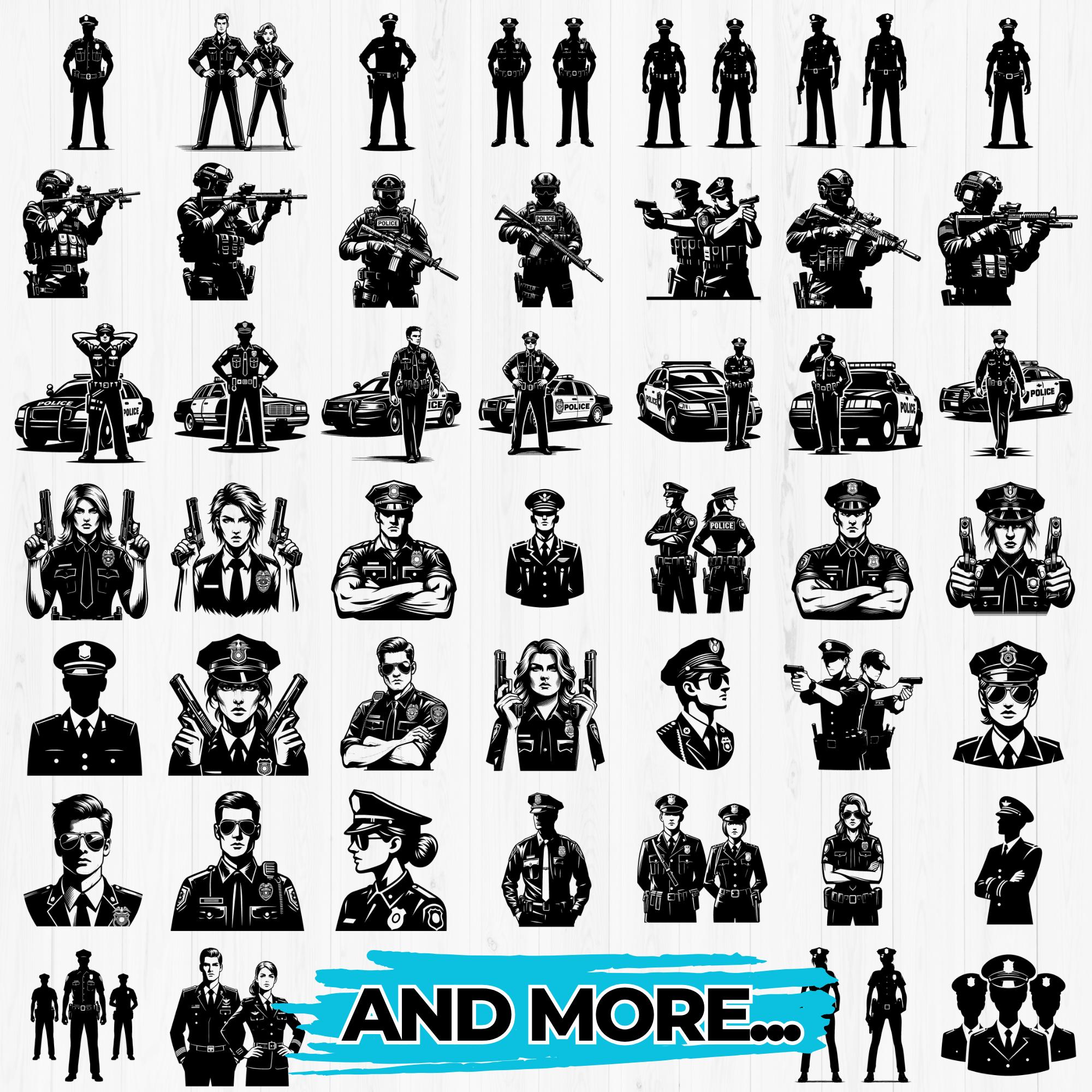 160+ Police Svg Bundle | Thin Blue Line Svg | Law Enforcement Dxf Files ...