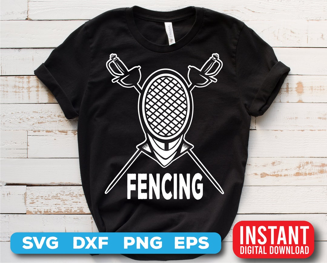 Fencing Svg Cool Fencing Face Guard Cutfile Fencing Face Guard Vector ...