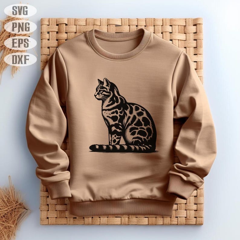Cat Breeds SVG Bundle: 243 Pet Silhouette Cut Files (digital Download ...