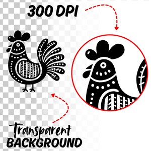Laser Engraving Files 260+ Chicken Minimalist Dxf Bundle | Line Art ...