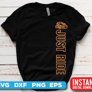 UTV Svg - UTV Png - Just Ride Creative Design - Digital Download - Etsy