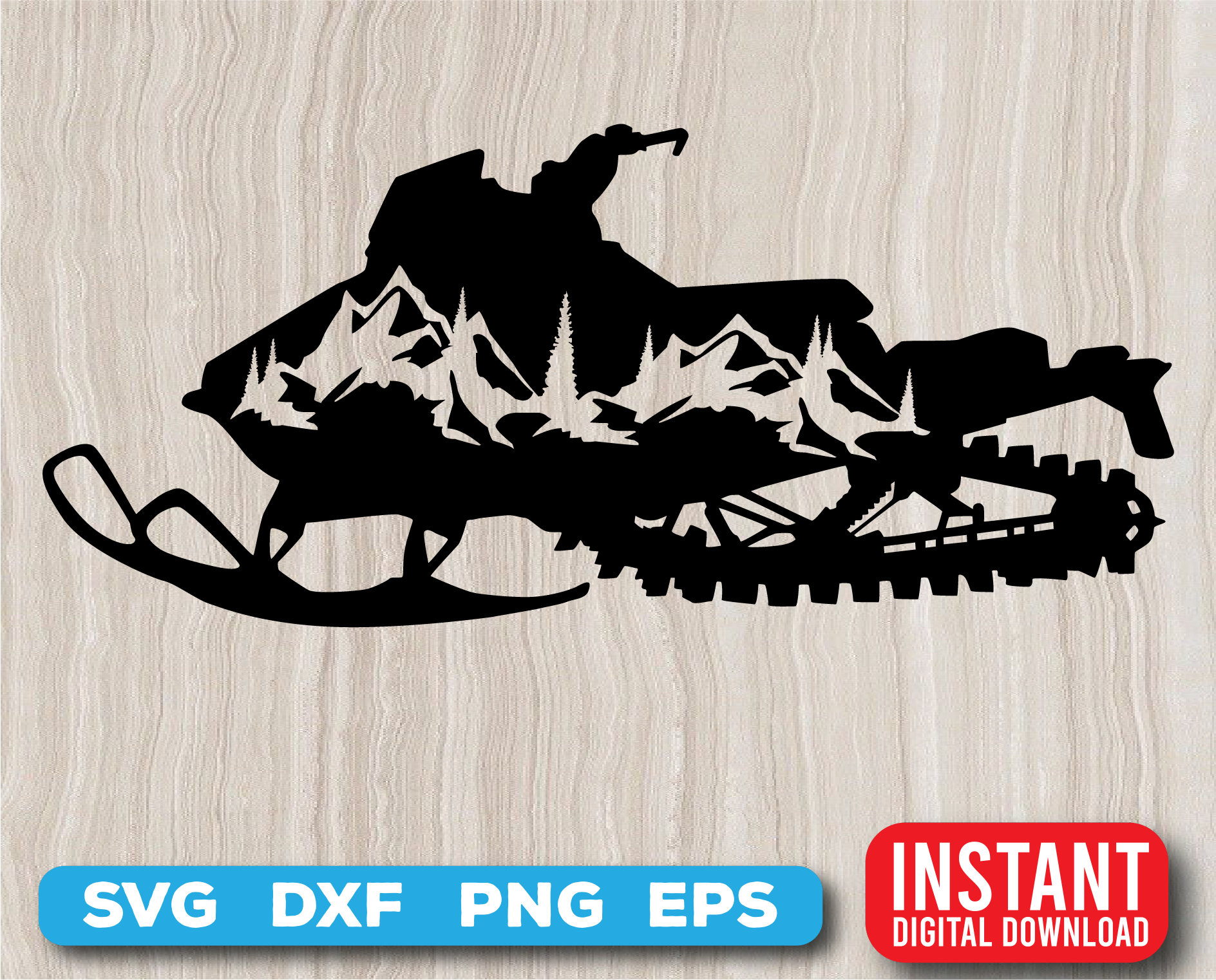 Snowmobile Svg Snowmobile Cut File Graphics Design-digital - Etsy