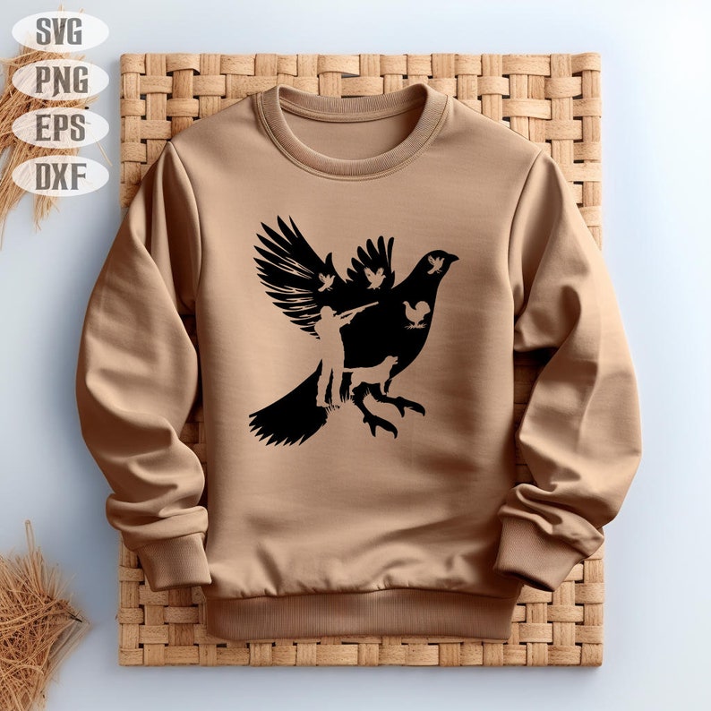 Partridge Hunting SVG: Artsy Hunter Design (digital Download) - Etsy