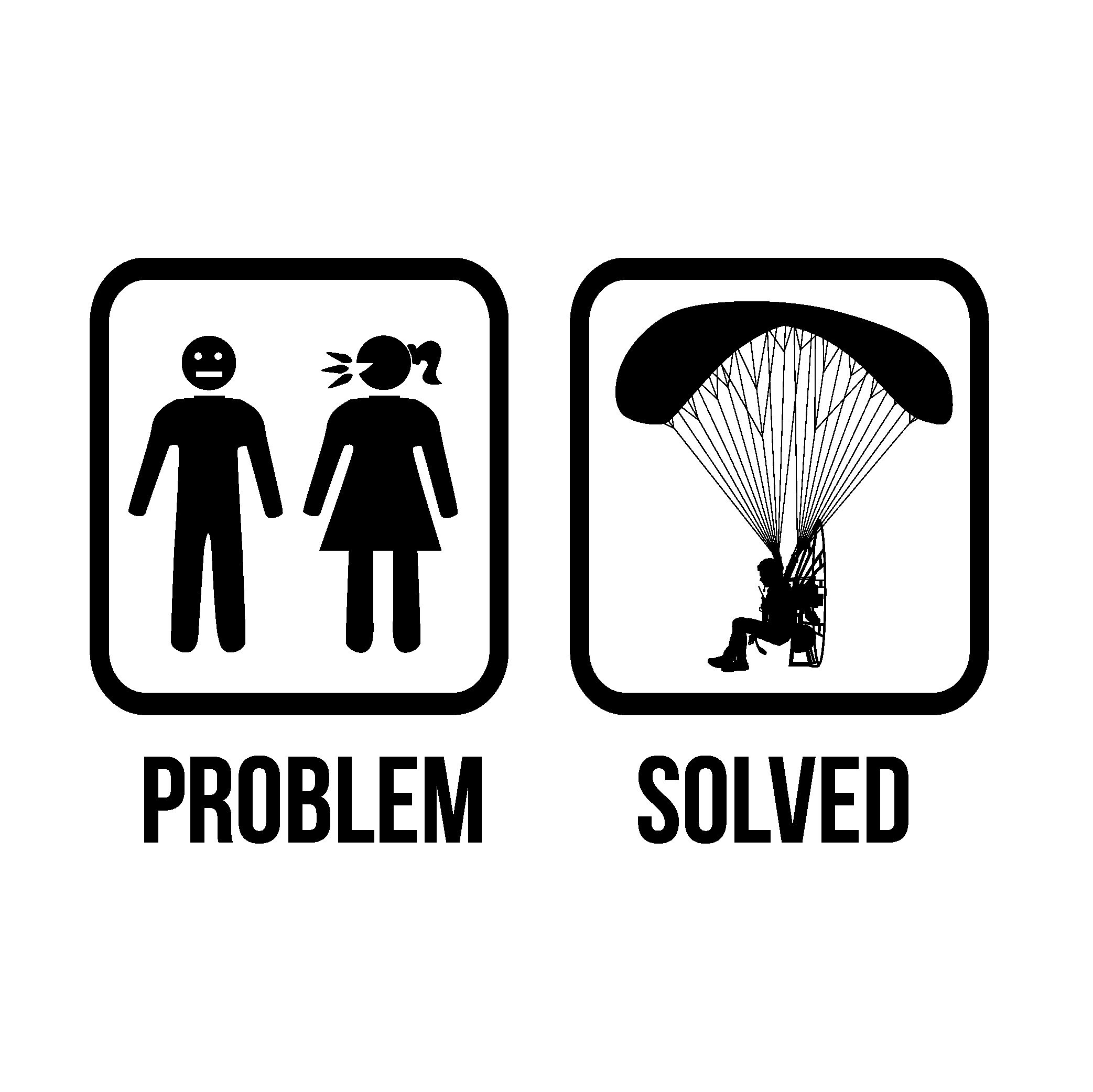Paramotor Svg Paramotor Png Funny Theme Problem Solved - Etsy