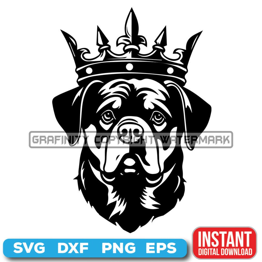 Rottweiler SVG Dog SVG Files for Cricut 01 Rottweiler - Etsy
