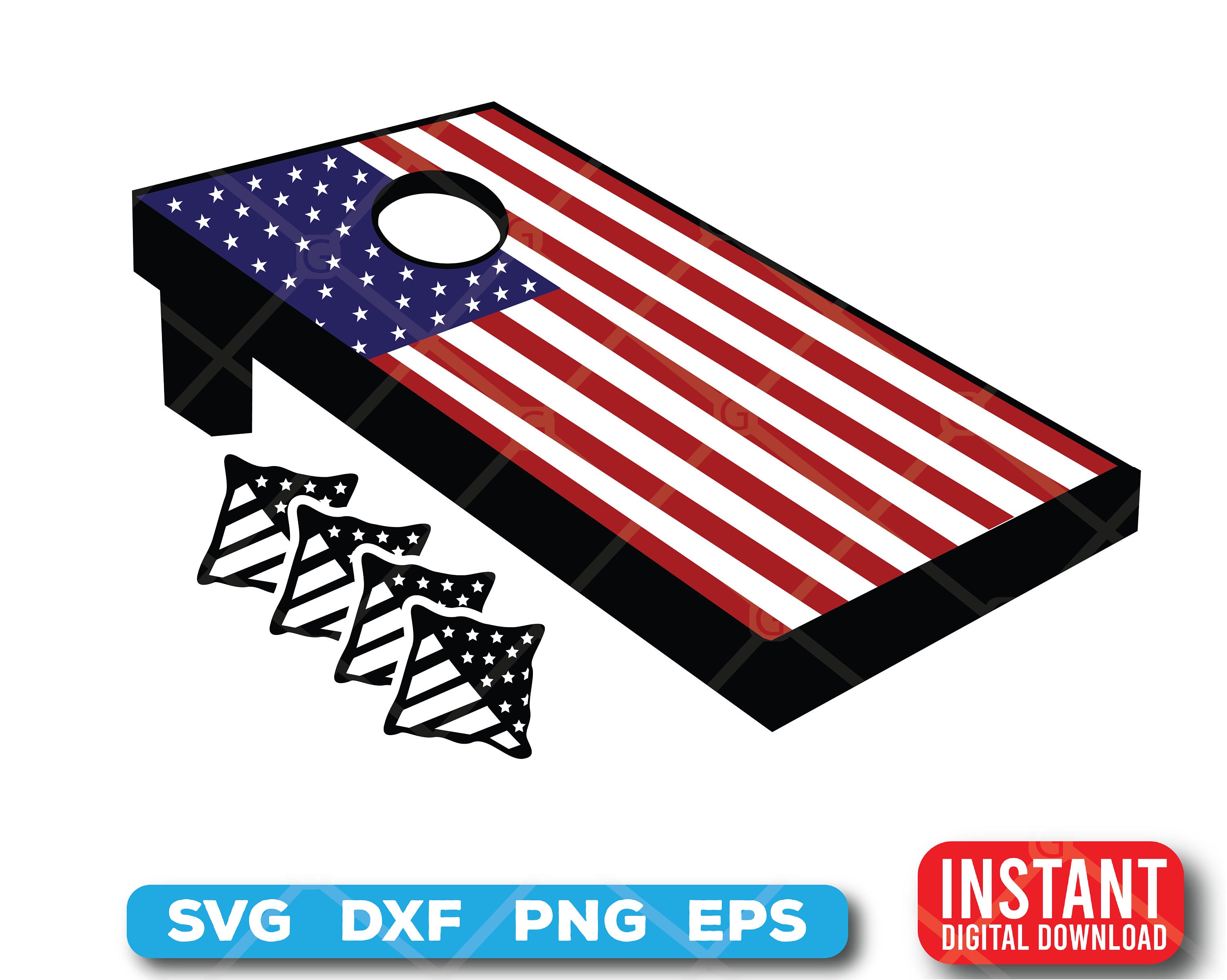 Cornhole Svg Cornhole Png Cornhole Board USA Flag Vintage - Etsy Australia