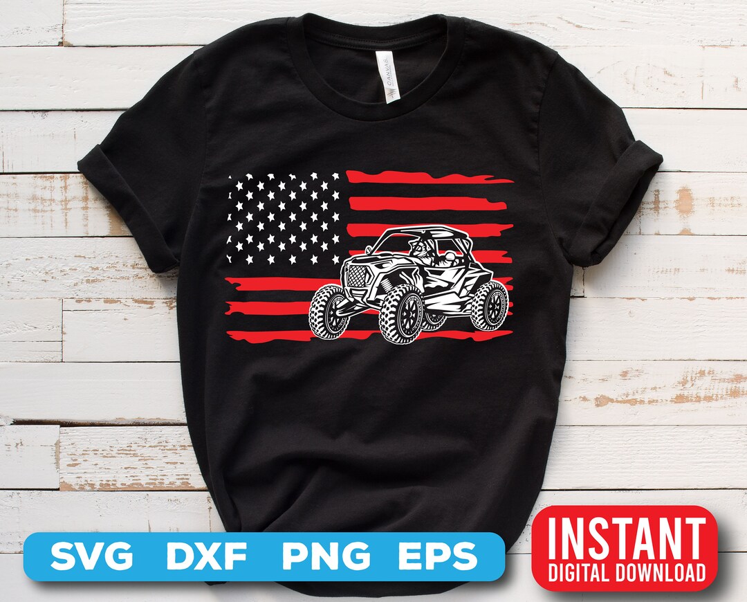UTV Svg - UTV Png - Cool Polaris Utv in USA Flag - Digital Download - Etsy