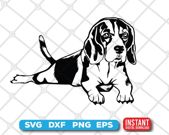 Beagle SVG Beagle Vector SVG Beagle Vector Beagle - Etsy
