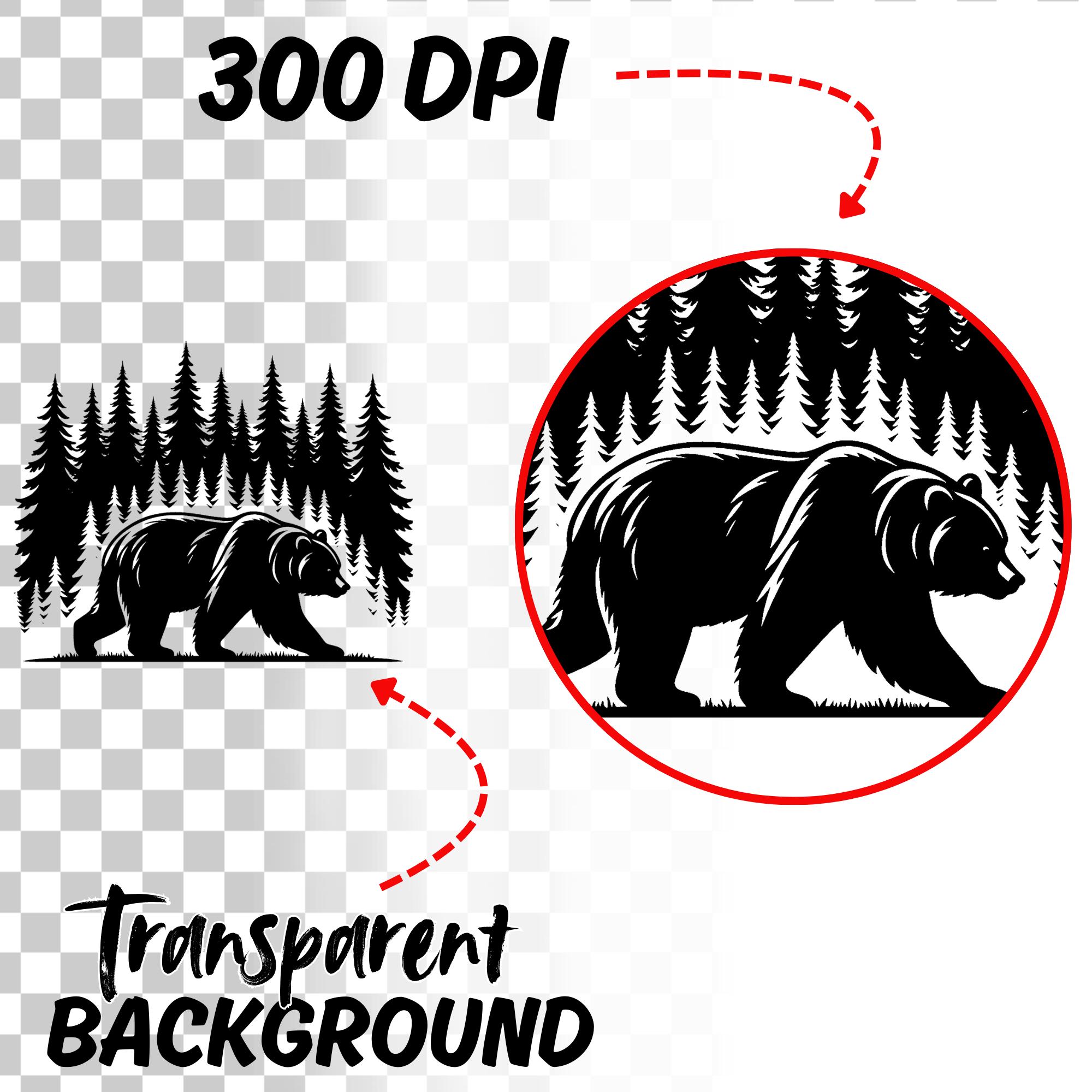 250 Laser Engraved Forest Scene SVG Bundle for Laser Cutting | Mountain ...