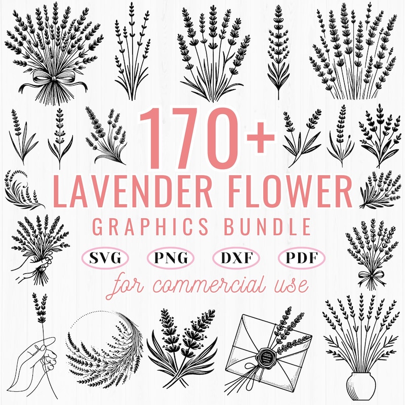 Lavender Wreath Svg - Etsy