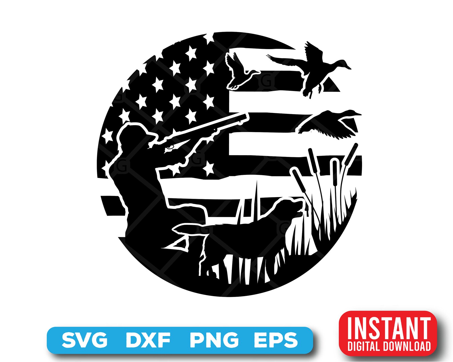 Duck Hunting SVG Hunting Svg Duck Hunting Silhouette for - Etsy