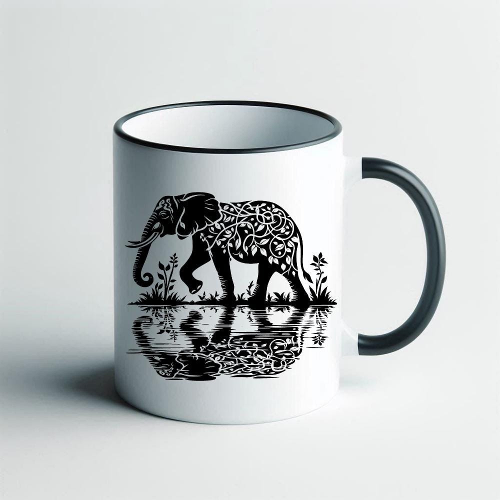Elephant Jungle SVG Bundle: Safari Animal Cut Files (digital Download ...