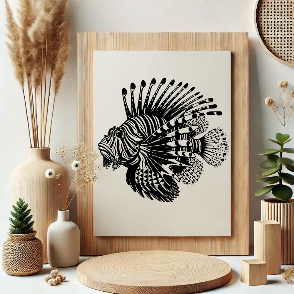 160 Lionfish SVG Bundle | Ocean Fish Cut Files for Cricut & Laser ...