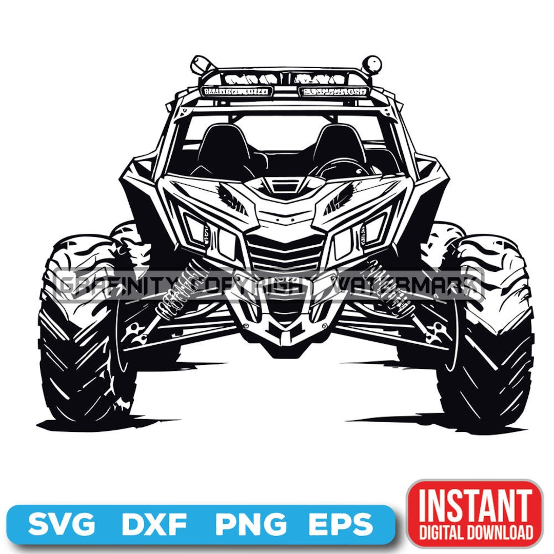 UTV Svg - #17 Cool UTV Graphic Theme Vector Silhouette Arts - Digital ...