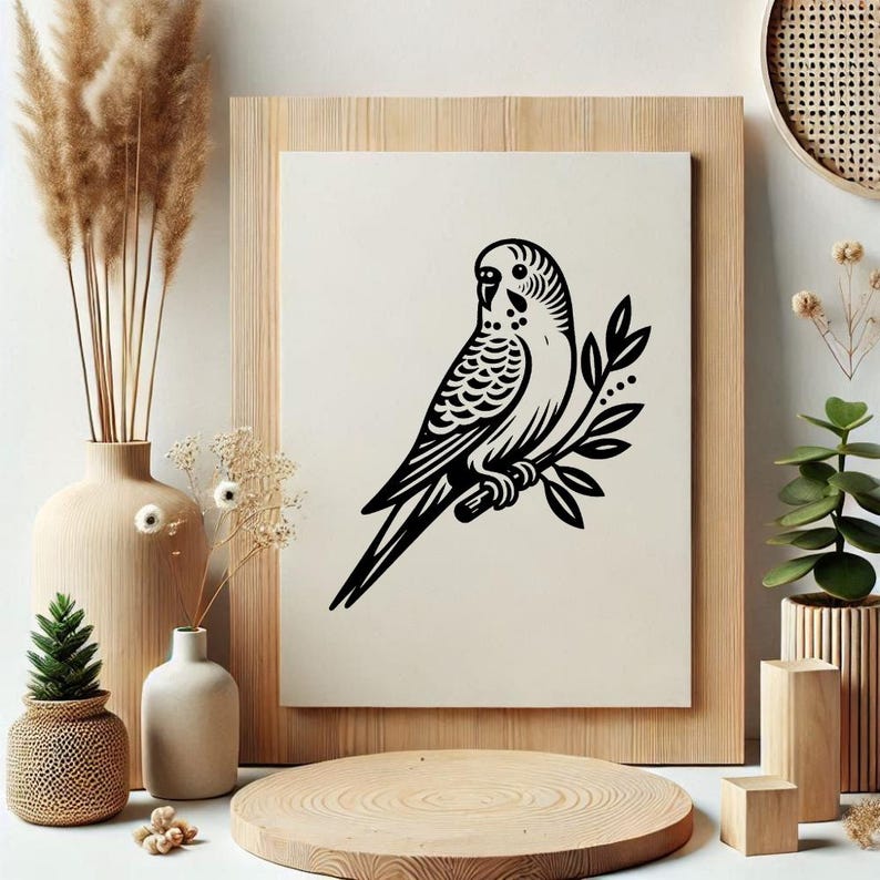 Budgie SVG Bundle: 170+ Parakeet Bird Cut Files (digital Download) - Etsy