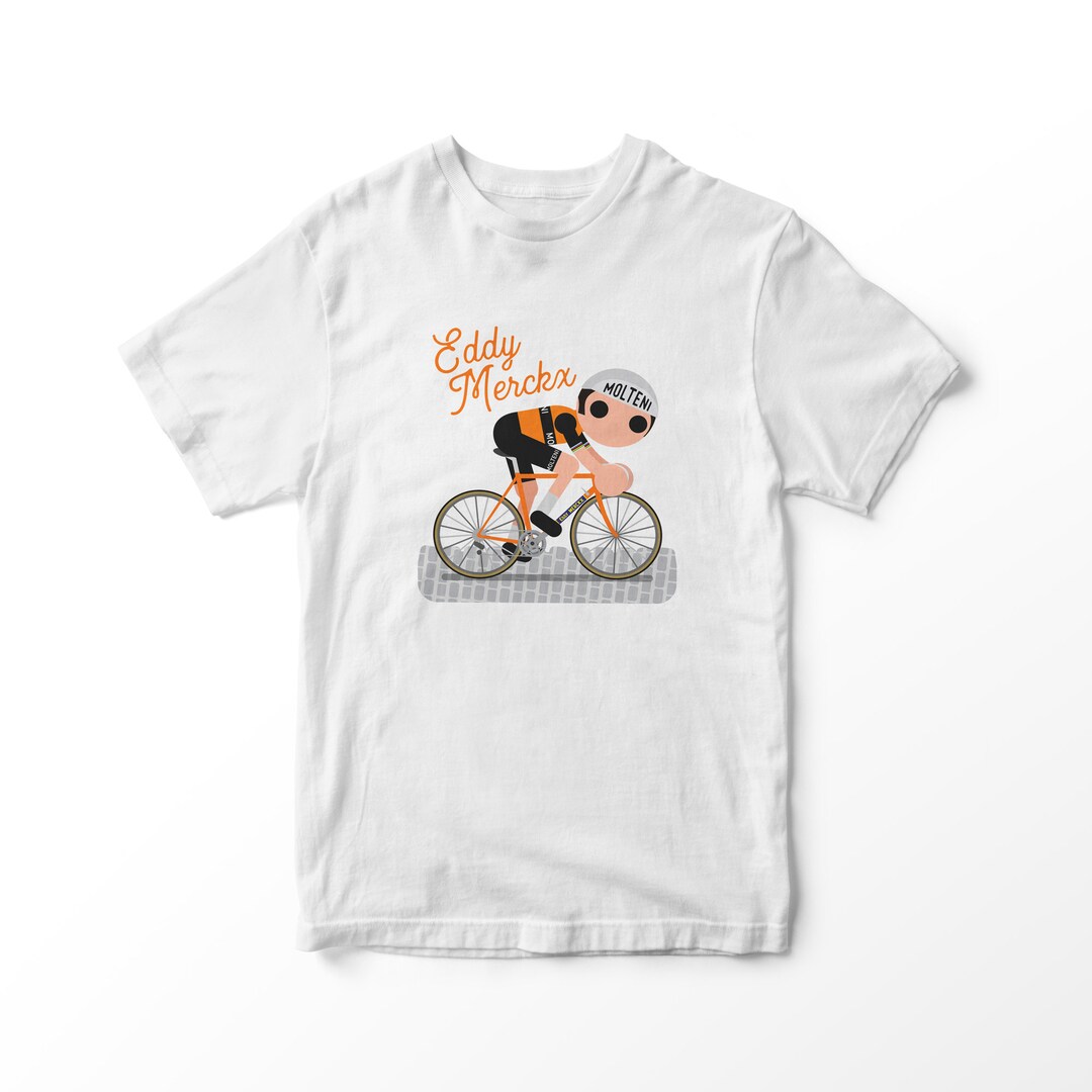 Eddy Merckx T-shirt (cycling Legend) - Etsy