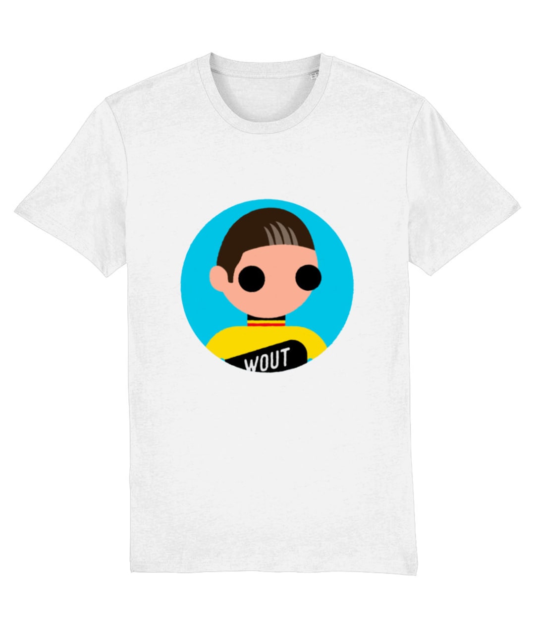 Wout Icon T-shirt (wout Van Aert) - Etsy