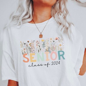 Senior 2024 Shirt Class of 2024 Gifts College Senior High - Etsy