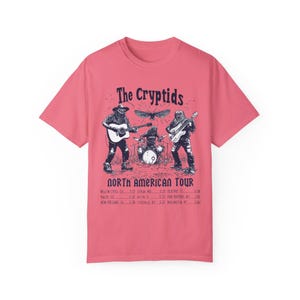 The Cryptids Band Tee, Bigfoot Shirt, Appalachia Shirt, Cryptid Gift ...