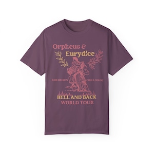 Orpheus and Eurydice Shirt Mythology Shirt Vintage Greek Mythology Poet ...