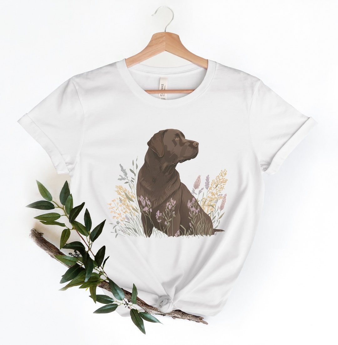 Lab Mom Shirt, Chocolate Labrador Shirt, Labrador Retriever, Labrador ...