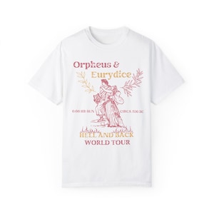 Orpheus and Eurydice Shirt Mythology Shirt Vintage Greek Mythology Poet ...