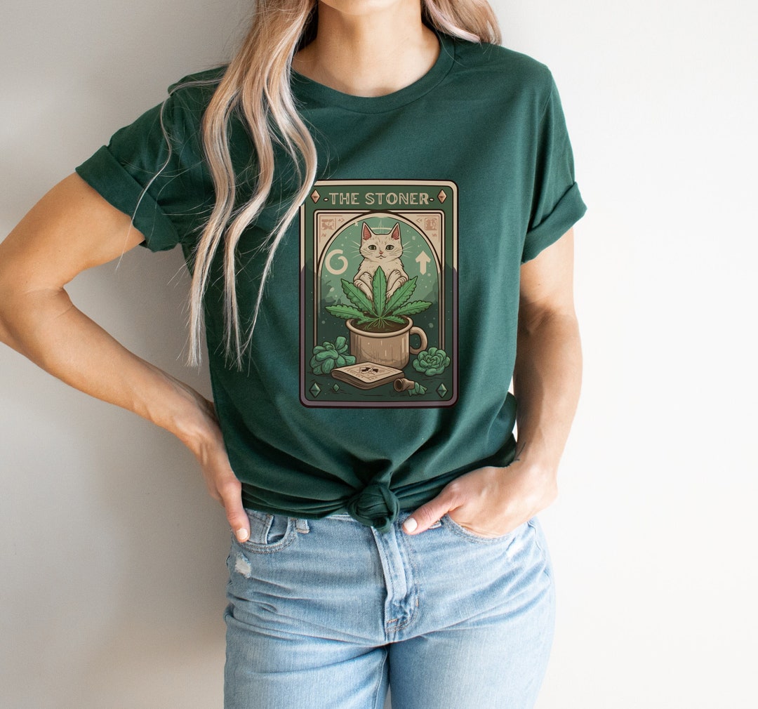 Marijuana T Shirt Cannabis Shirt Stoner Graphic Tee Stoner - Etsy