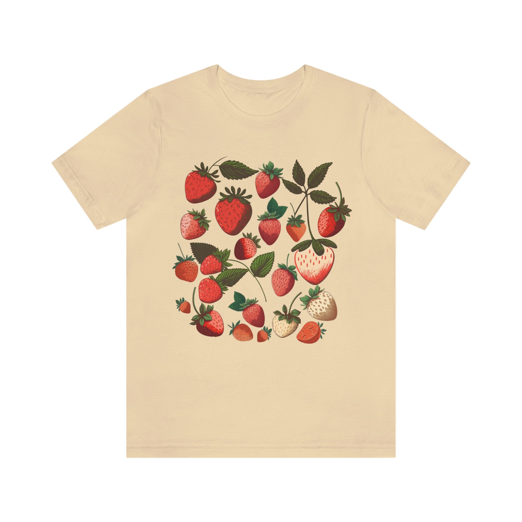 Strawberry Shirt, Strawberry Graphic Tee, Strawberry Top, Gardening ...