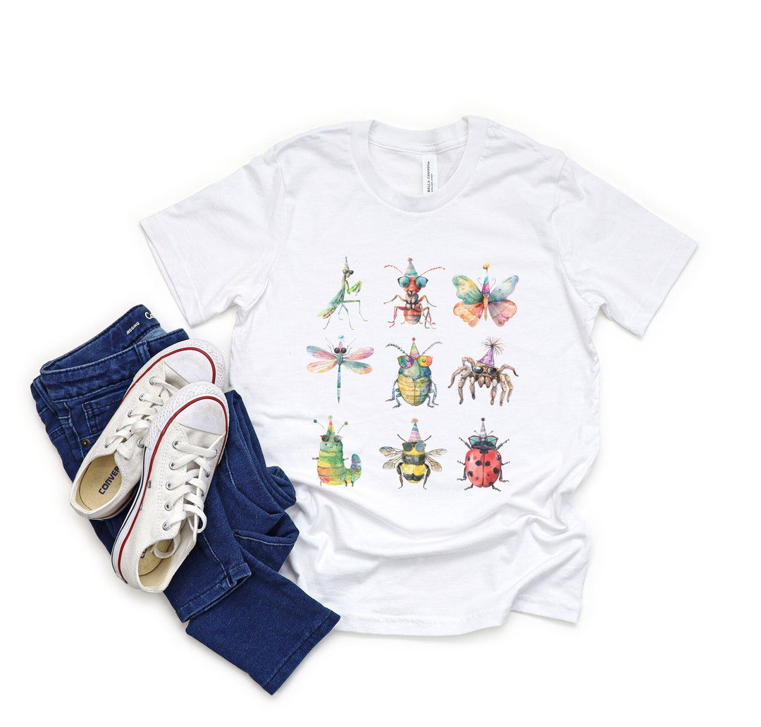 Insect Theme First Birthday Shirts, Family Bug Birthday T-shirt, Insect ...