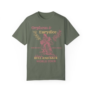 Orpheus and Eurydice Shirt Mythology Shirt Vintage Greek Mythology Poet ...