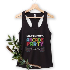 Arcade Party Shirt, Arcade Birthday Party Shirts, Matching Family ...