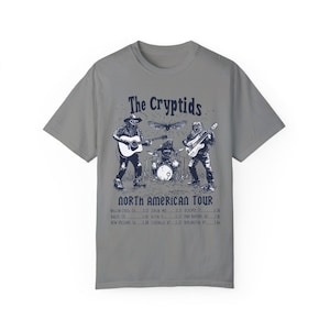 The Cryptids Band Tee, Bigfoot Shirt, Appalachia Shirt, Cryptid Gift ...